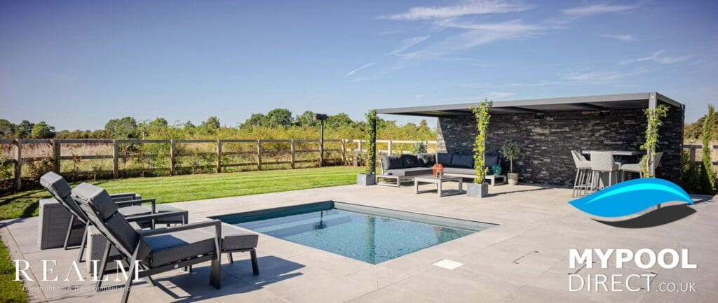 Bespoke Dura Polymer 4m x 3m x 1.5m Pool - Round Pools 🩳